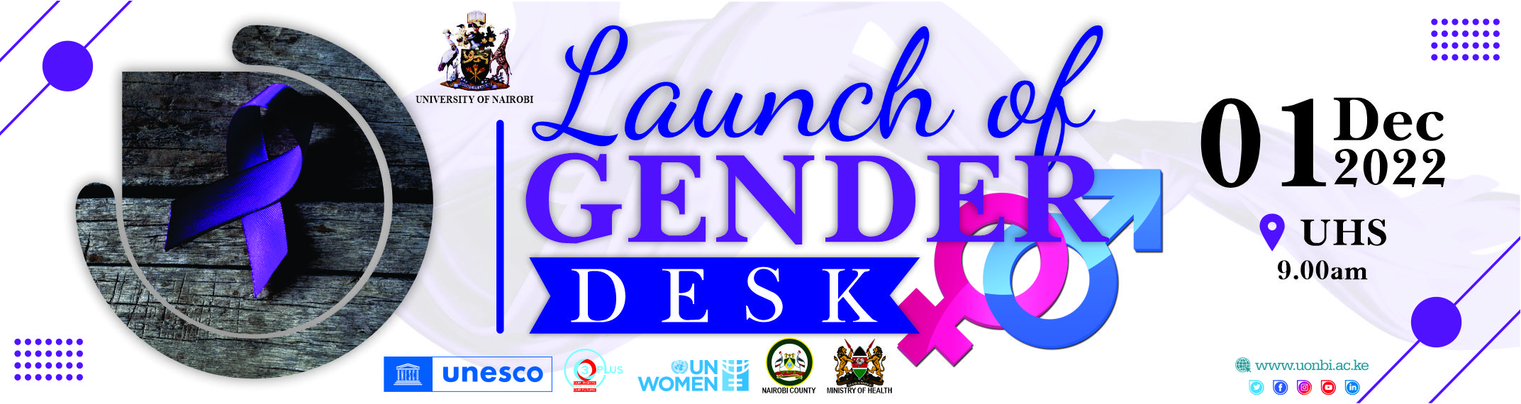 Launch of the UoN Gender Desk | University Health Services