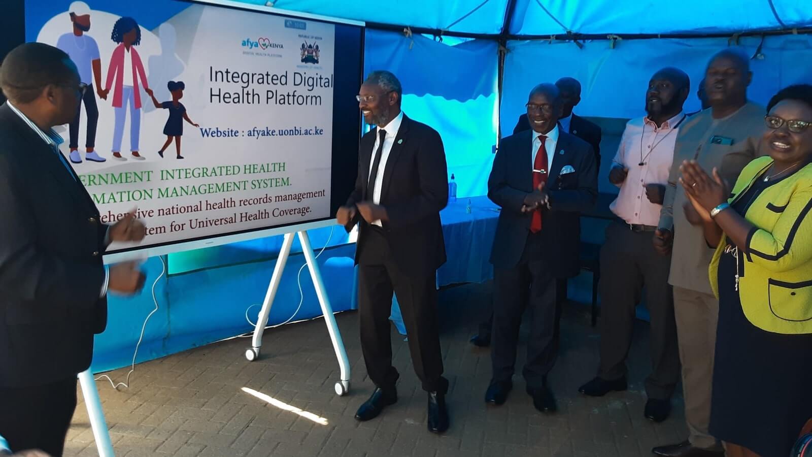 The Launch of integrated Digital Health Platform (IDH) at University ...